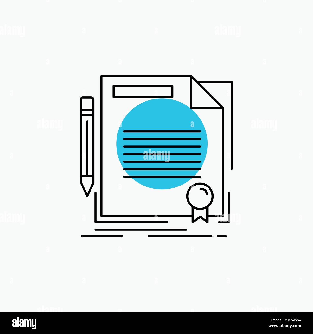 Woman man signing contract Cut Out Stock Images & Pictures - Alamy