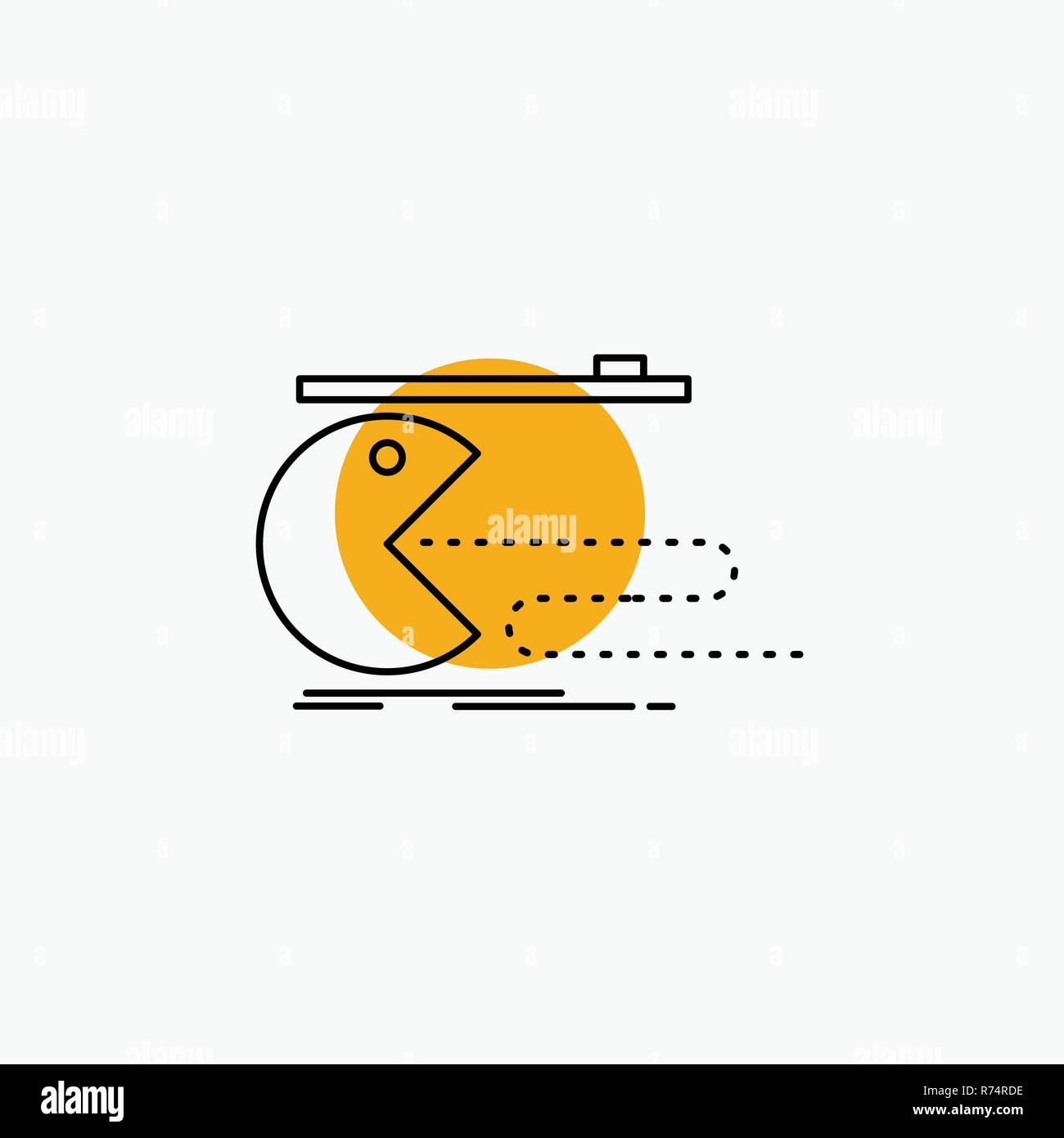 Pacman Cut Out Stock Images & Pictures - Alamy