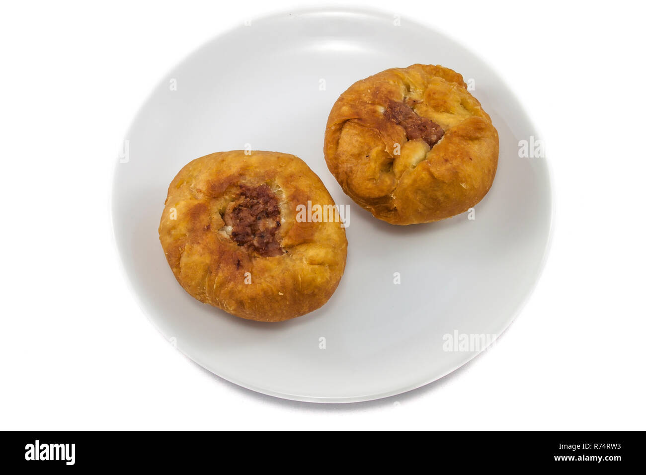 Belyashi - traditional russian food Stock Photo - Alamy