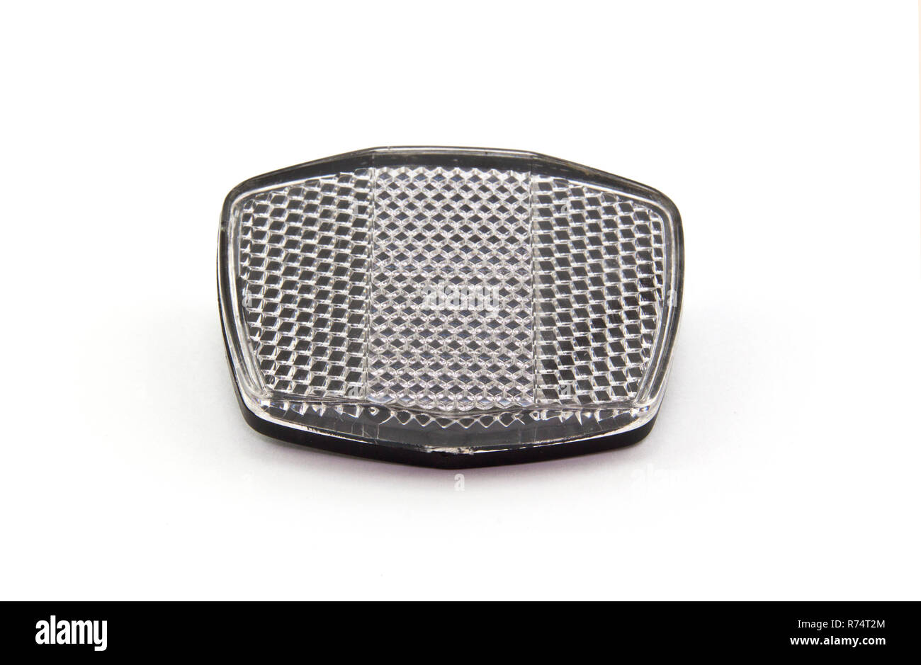 White reflector on a white background Stock Photo - Alamy