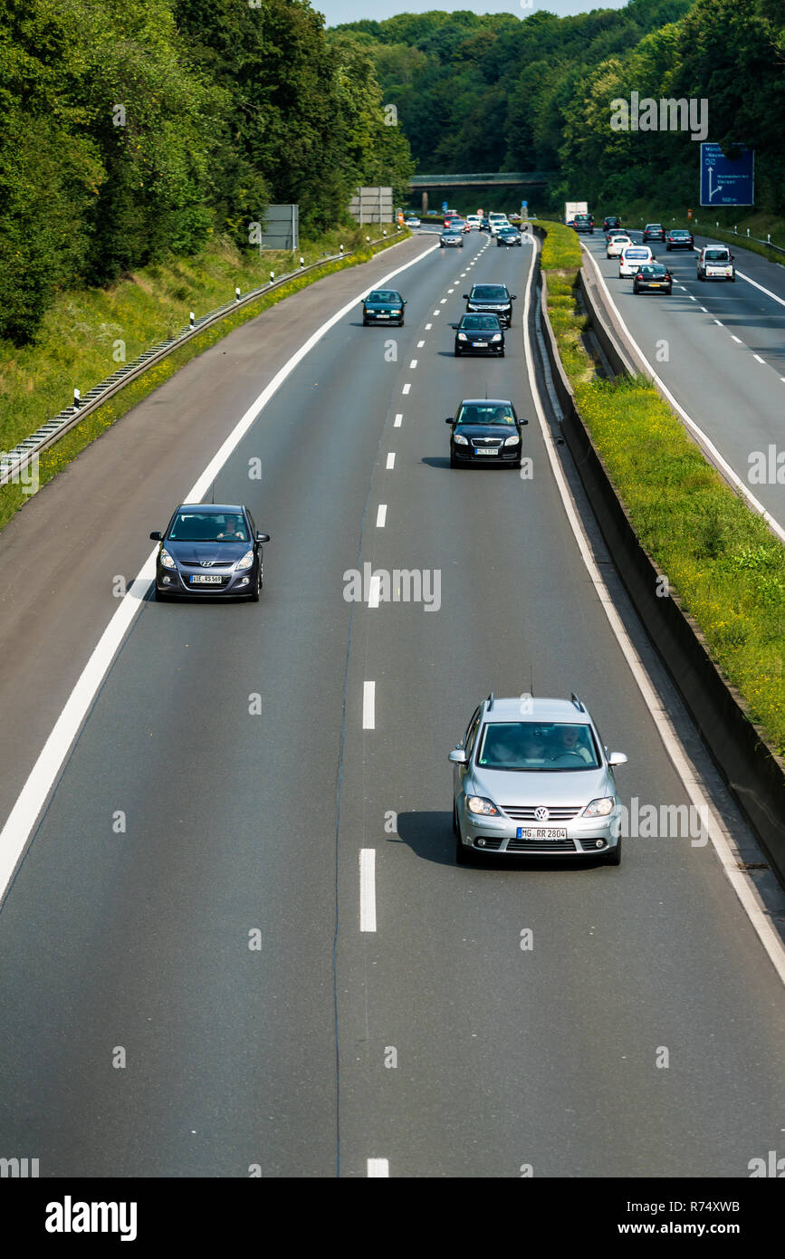 German autobahn dusseldorf hi-res stock photography and images - Alamy
