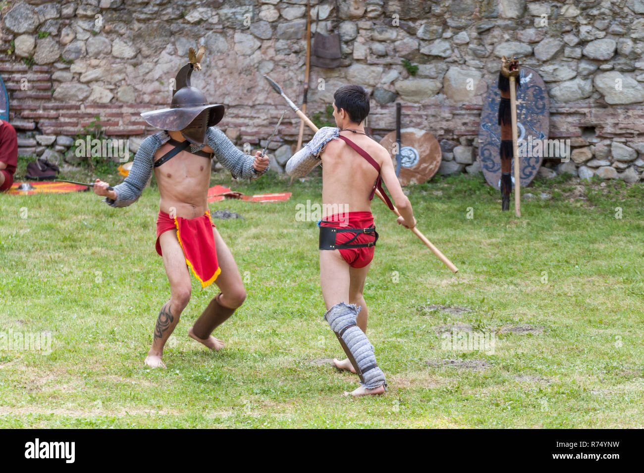 HISARYA, BULGARIA - MAY 30, 2015 - Ancient Festival in Hisarya ...