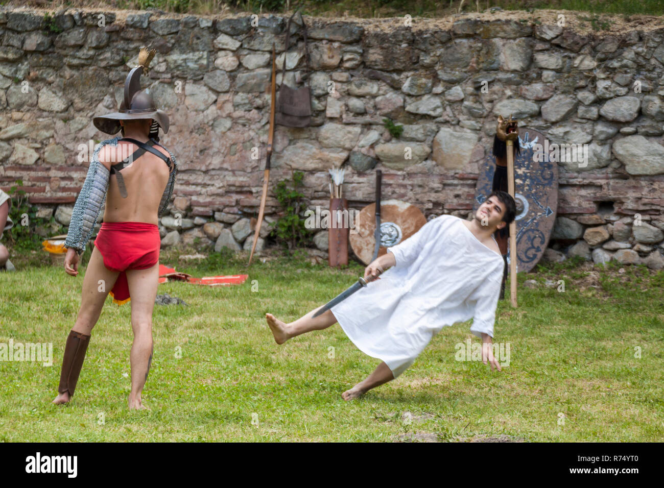HISARYA, BULGARIA - MAY 30, 2015 - Ancient Festival in Hisarya ...