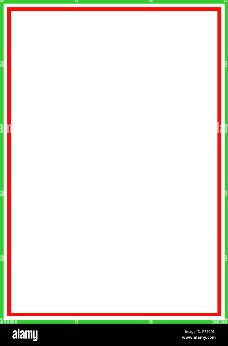 Italian letterhead blank template Stock Photo - Alamy