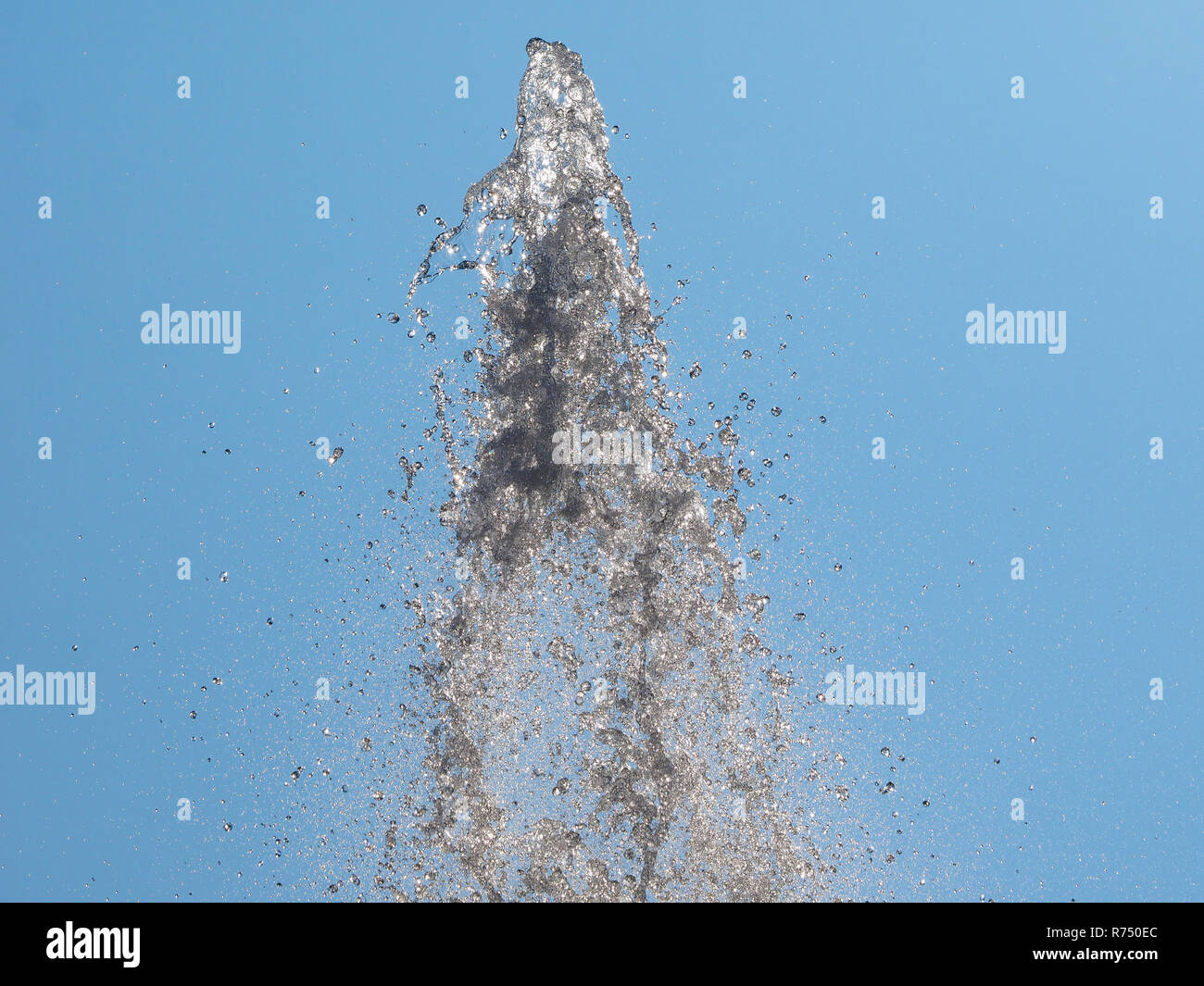 fountain jet of water Stock Photo - Alamy