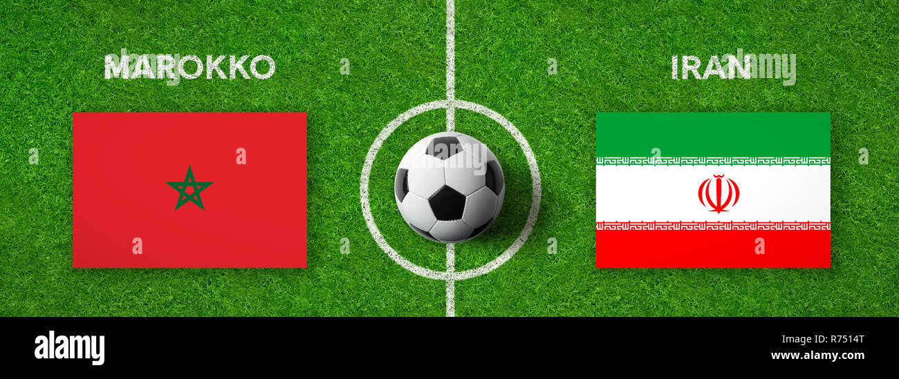 Iran morocco flag hi-res stock photography and images - Alamy