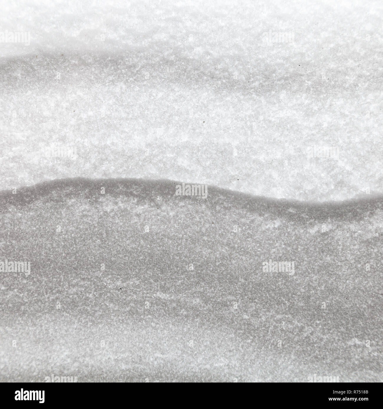 texture of the snowdrift in cross section Stock Photo - Alamy