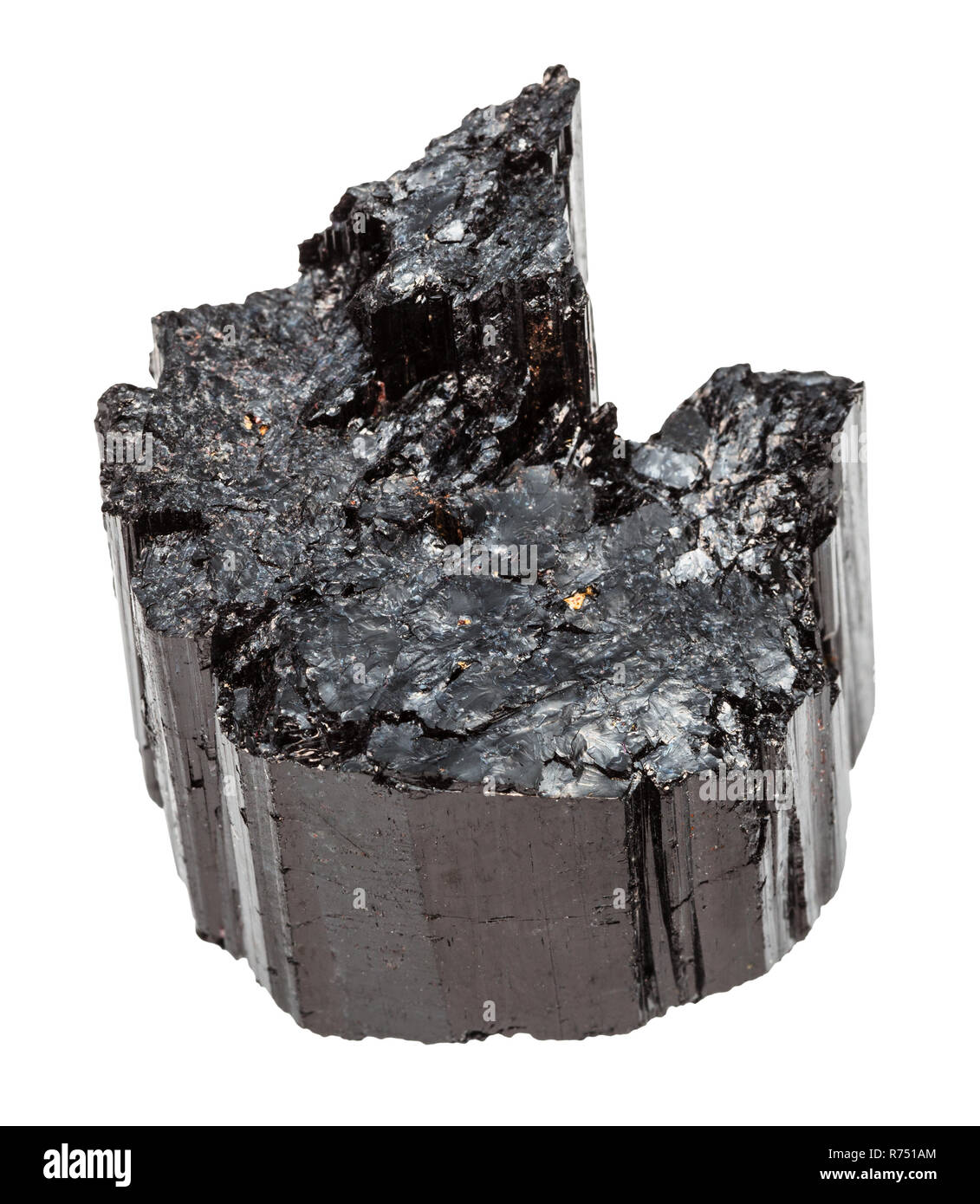 Schorl crystal hi-res stock photography and images - Alamy