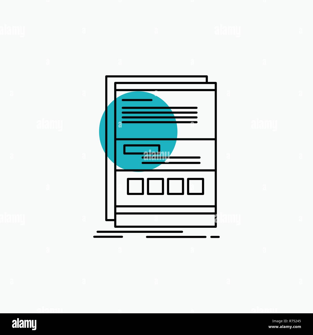 Dynamic content word Stock Vector Images - Alamy