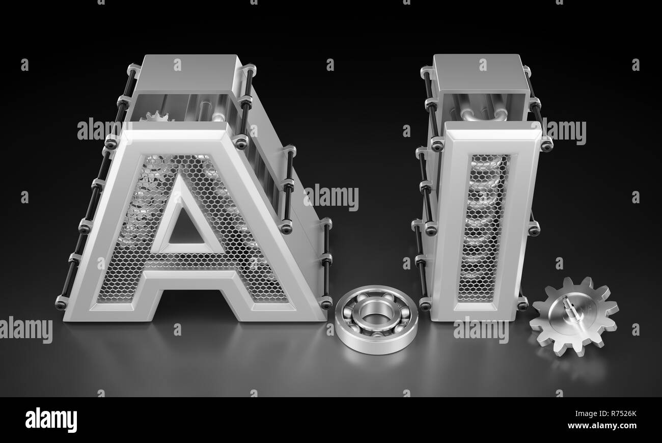 Artificial intelligence Black and White Stock Photos & Images - Alamy