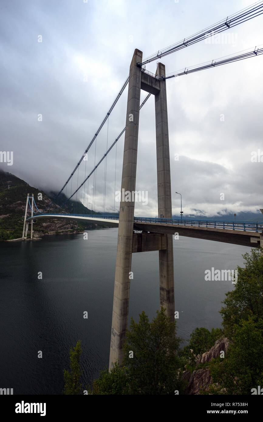 Lysefjordbrua bridge hi-res stock photography and images - Alamy