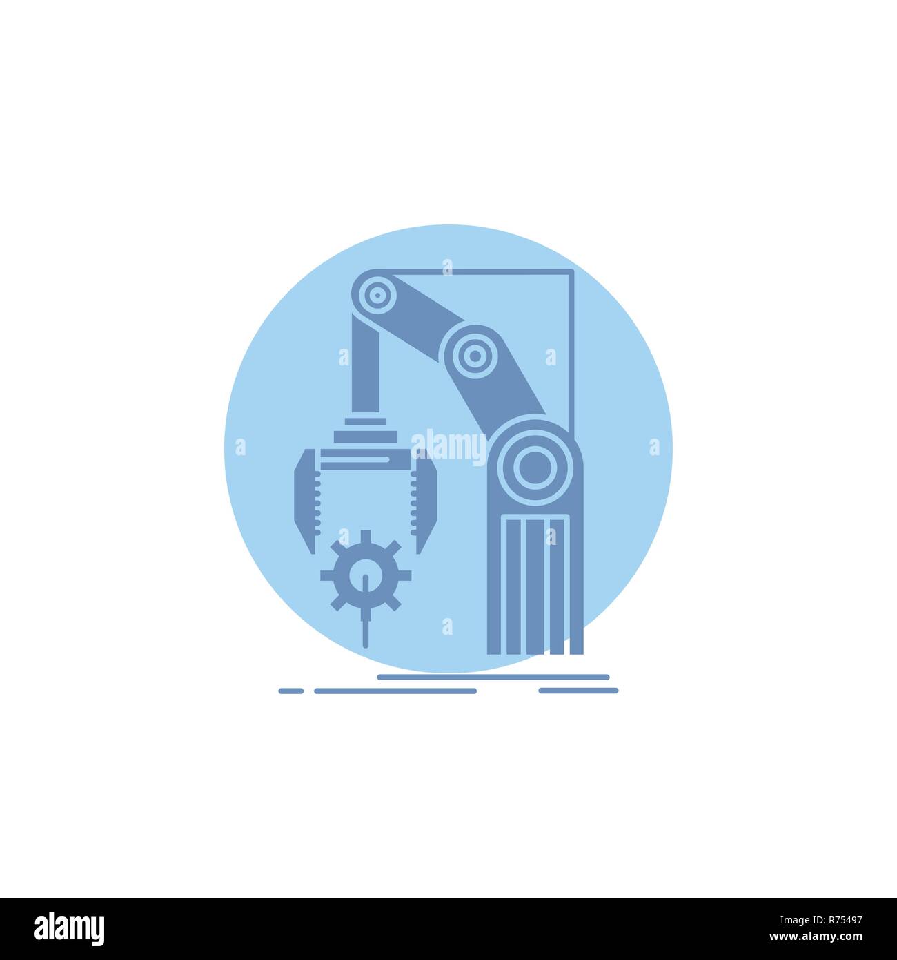 Conveyor belt factory industry icon hi-res stock photography and images ...