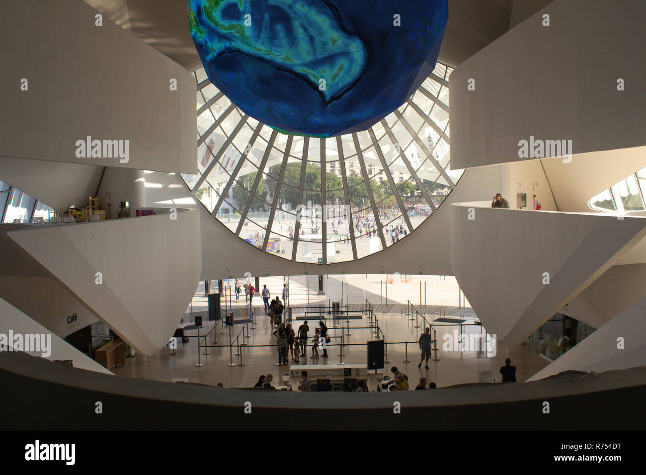 Rio de Janeiro, Brazil. August 05, 2018. Interior of the Museum of ...