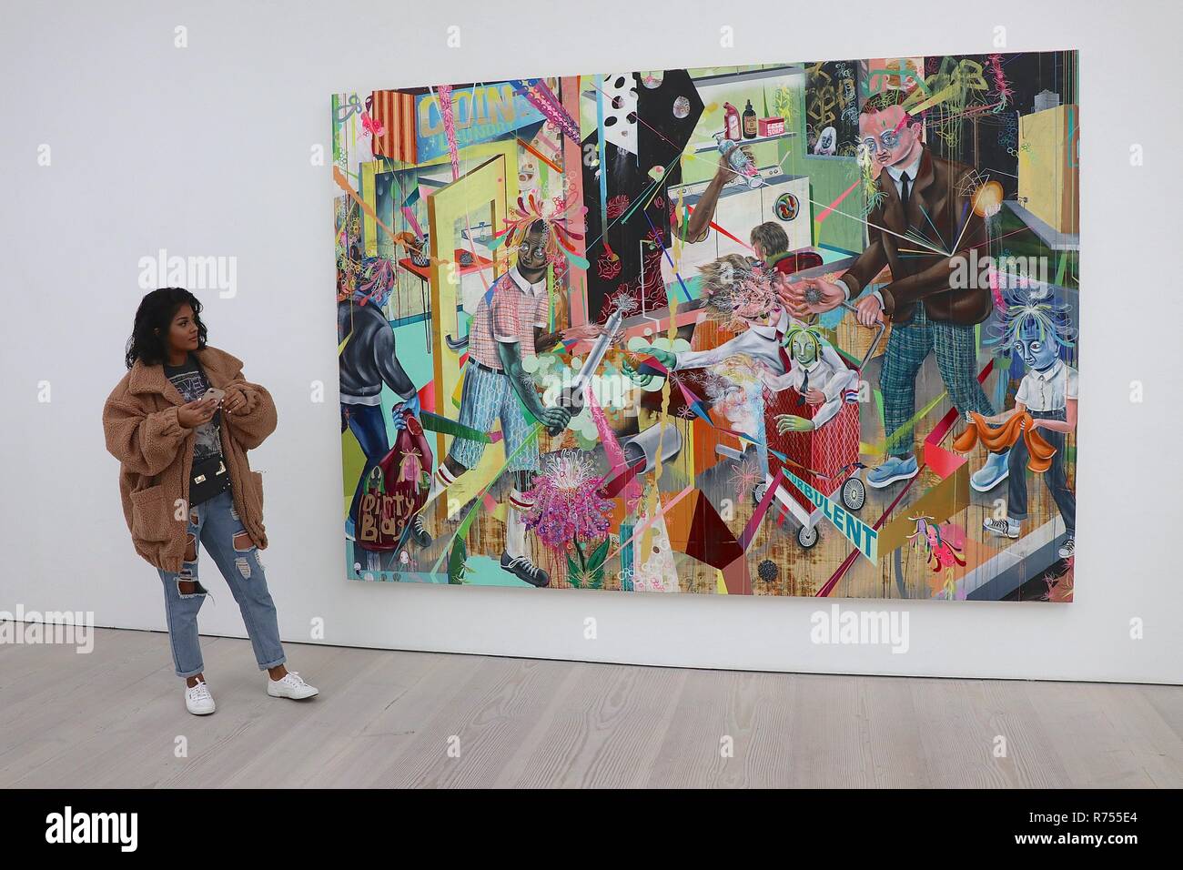 Saatchi Gallery 2018 Stock Photo - Alamy