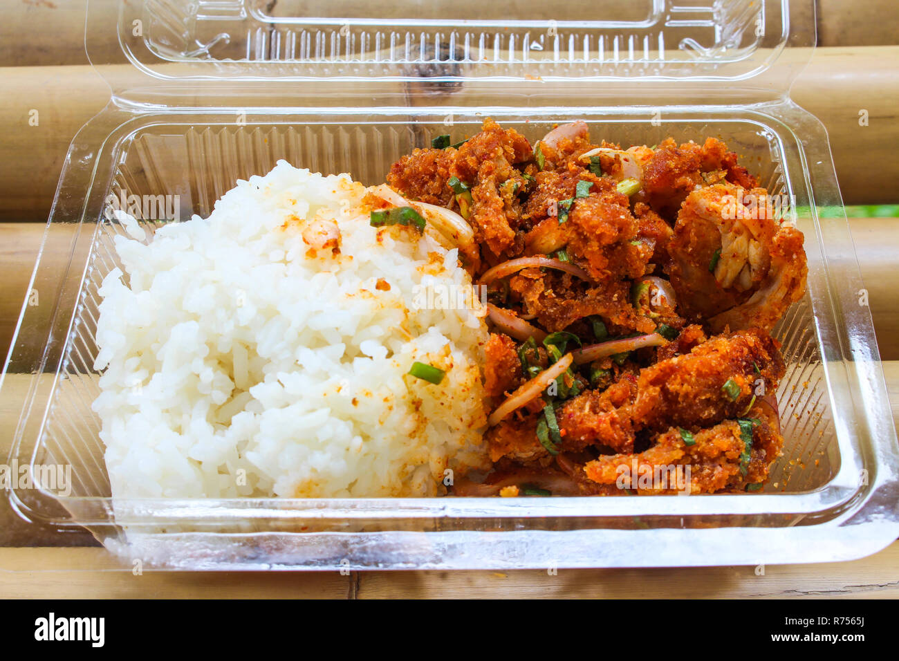 Roasted chicken rice Stock Photo - Alamy