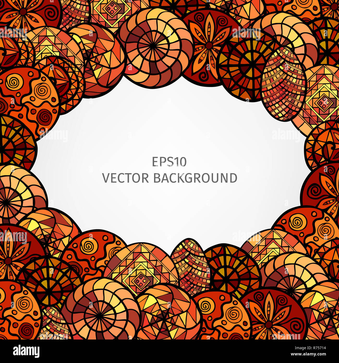 hand drawn ethnic background Stock Photo - Alamy