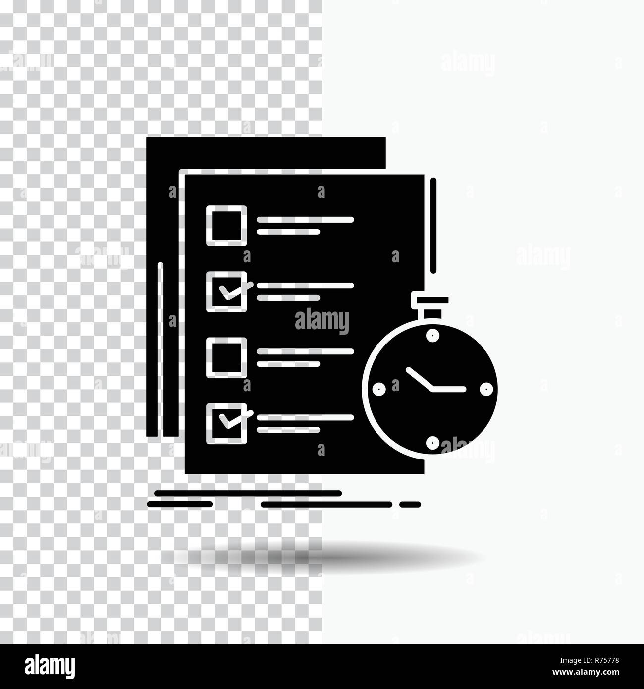 Blank clipboard background transparent Stock Vector Images - Alamy