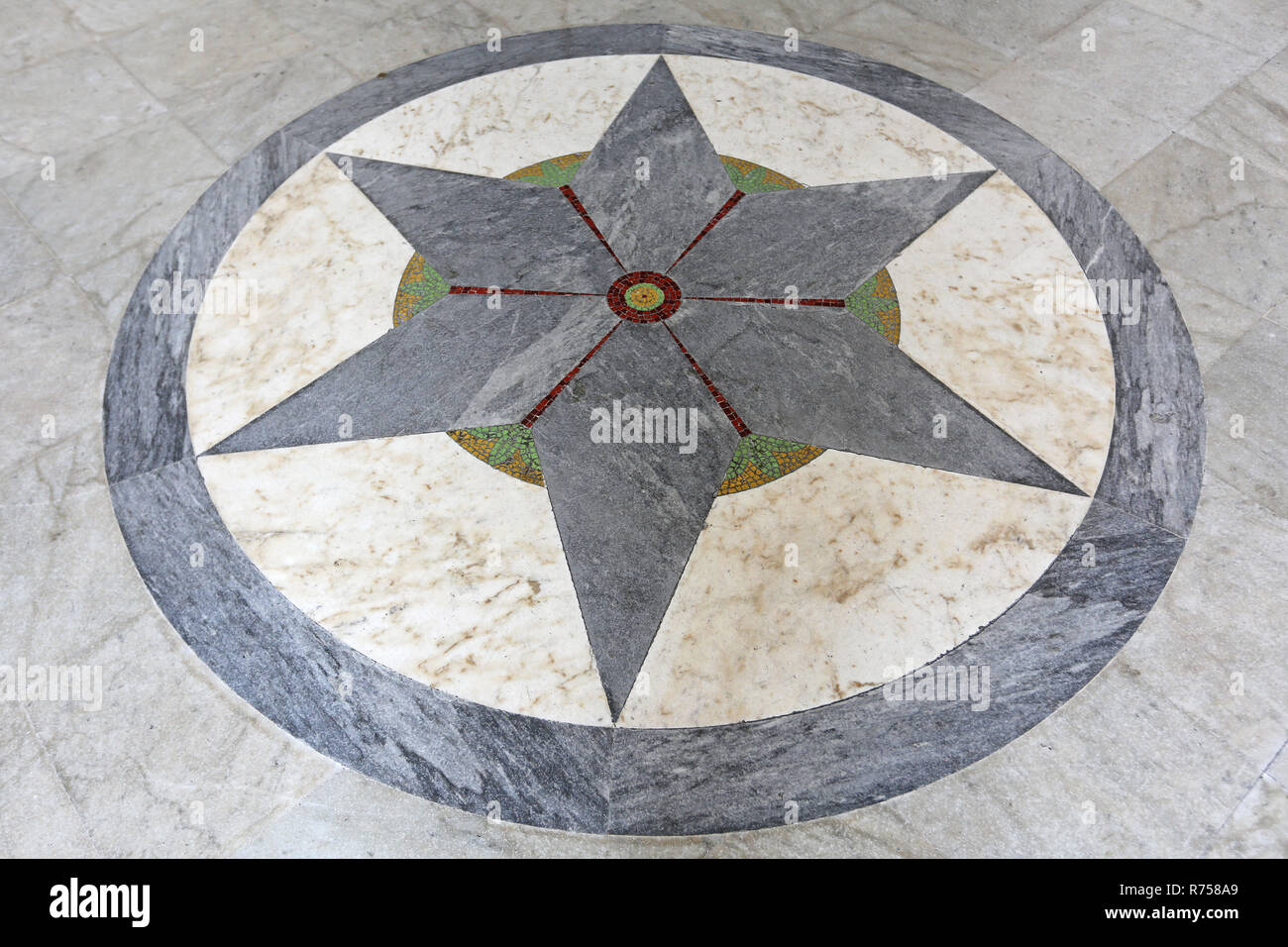 Star Floor Tiles High Resolution Stock Photography and Images - Alamy