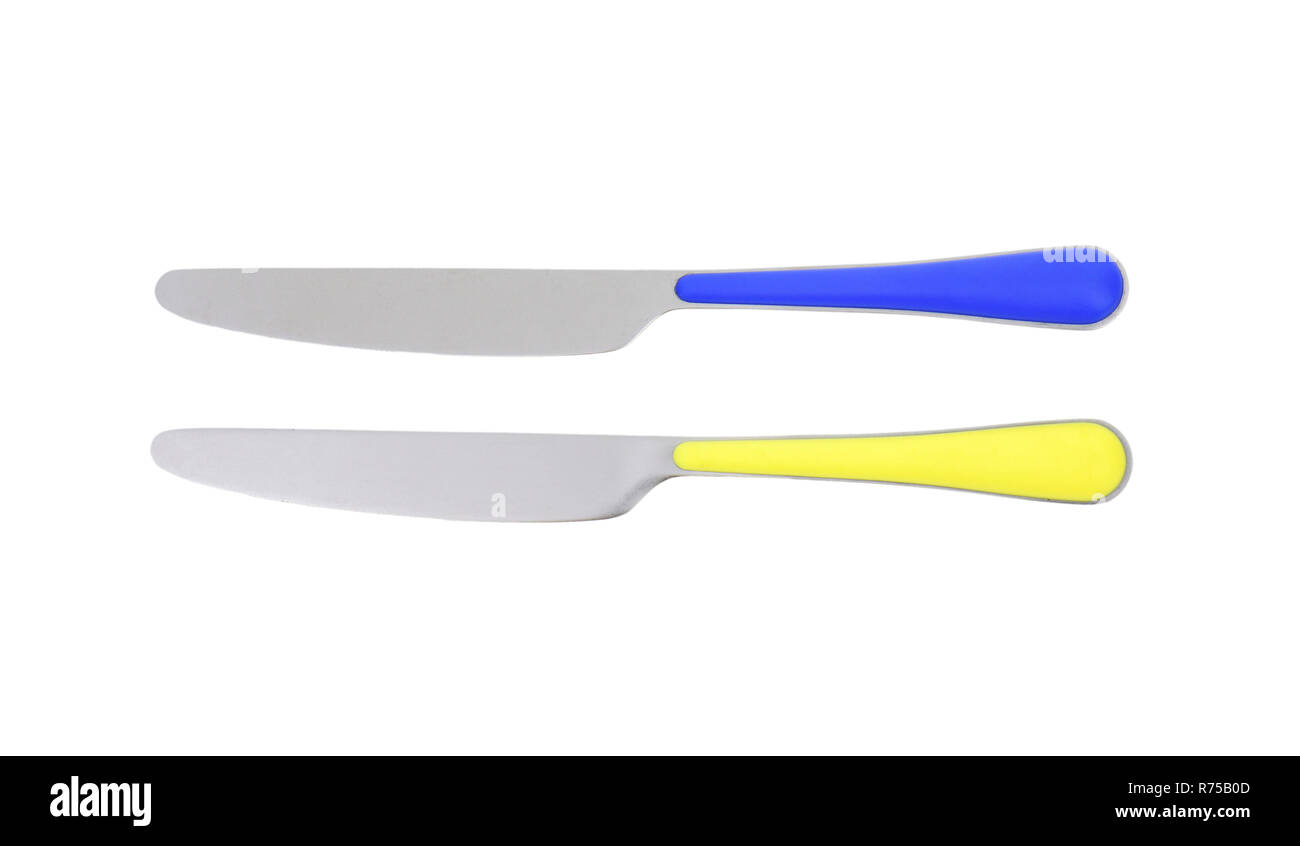 Two Table Knives Stock Photo - Alamy