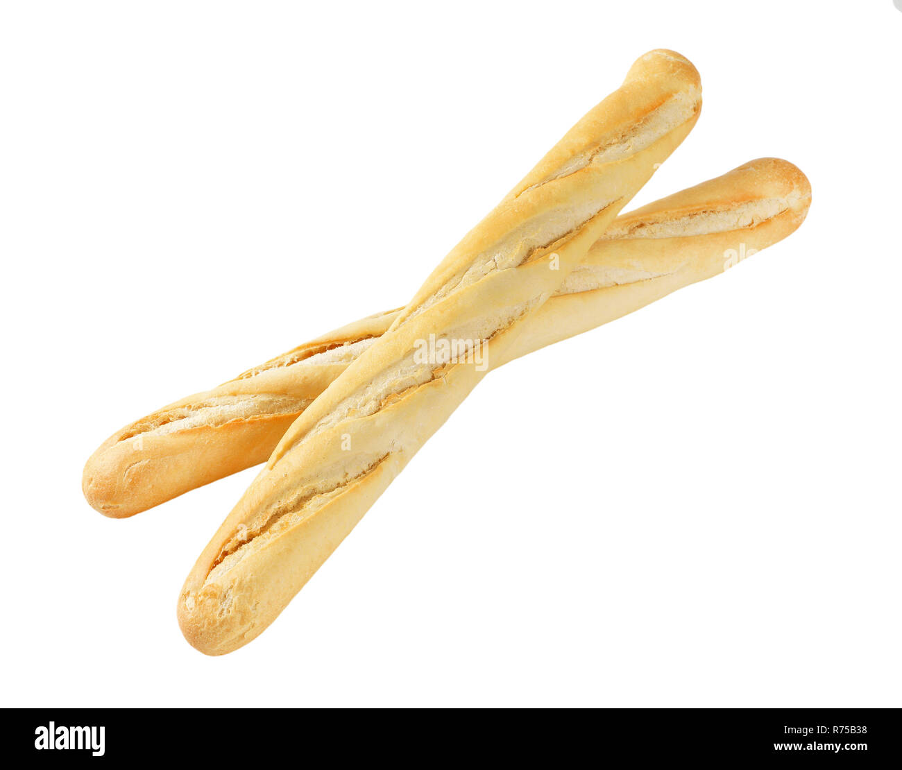 two French baguettes Stock Photo - Alamy