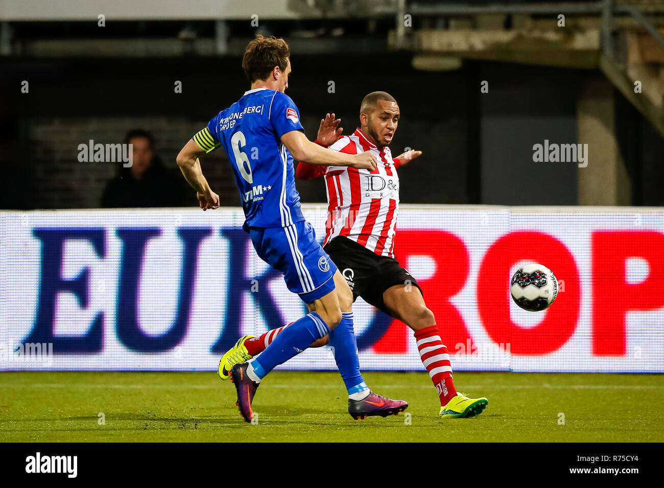 ROTTERDAM , Netherlands , 07-12-2018 , Stadium Het Kasteel , Football ...
