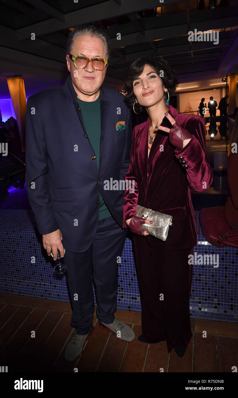 07 December 2018, Bavaria, München: The actor Michael Brandner and the ...