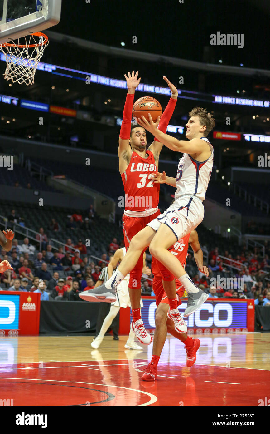 Los Angeles, CA, USA. 07th Dec, 2018. Saint Mary's College guard Alex ...