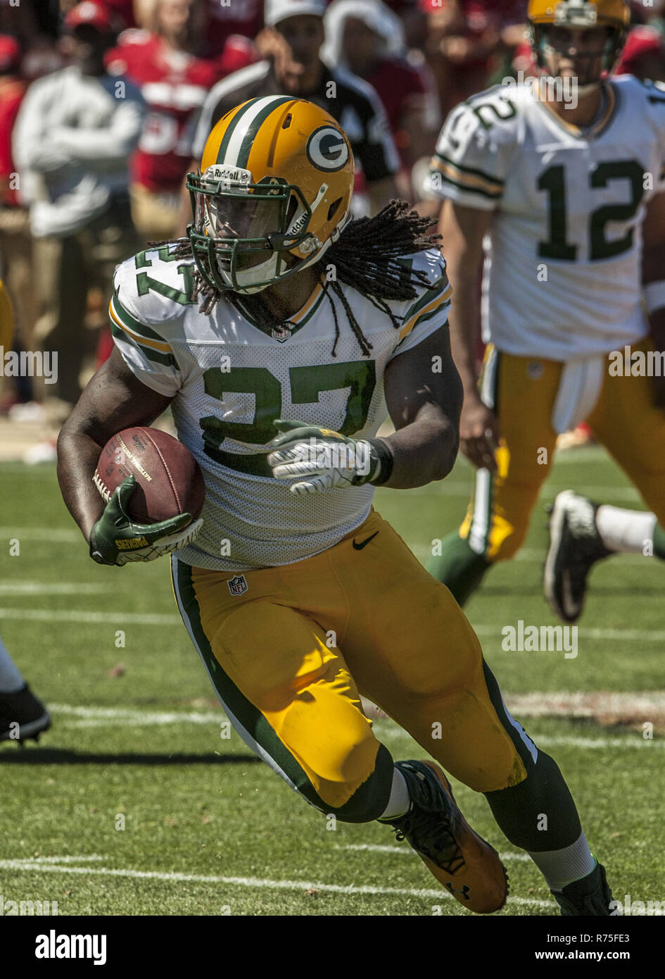Eddie Lacy Touchdown Dance