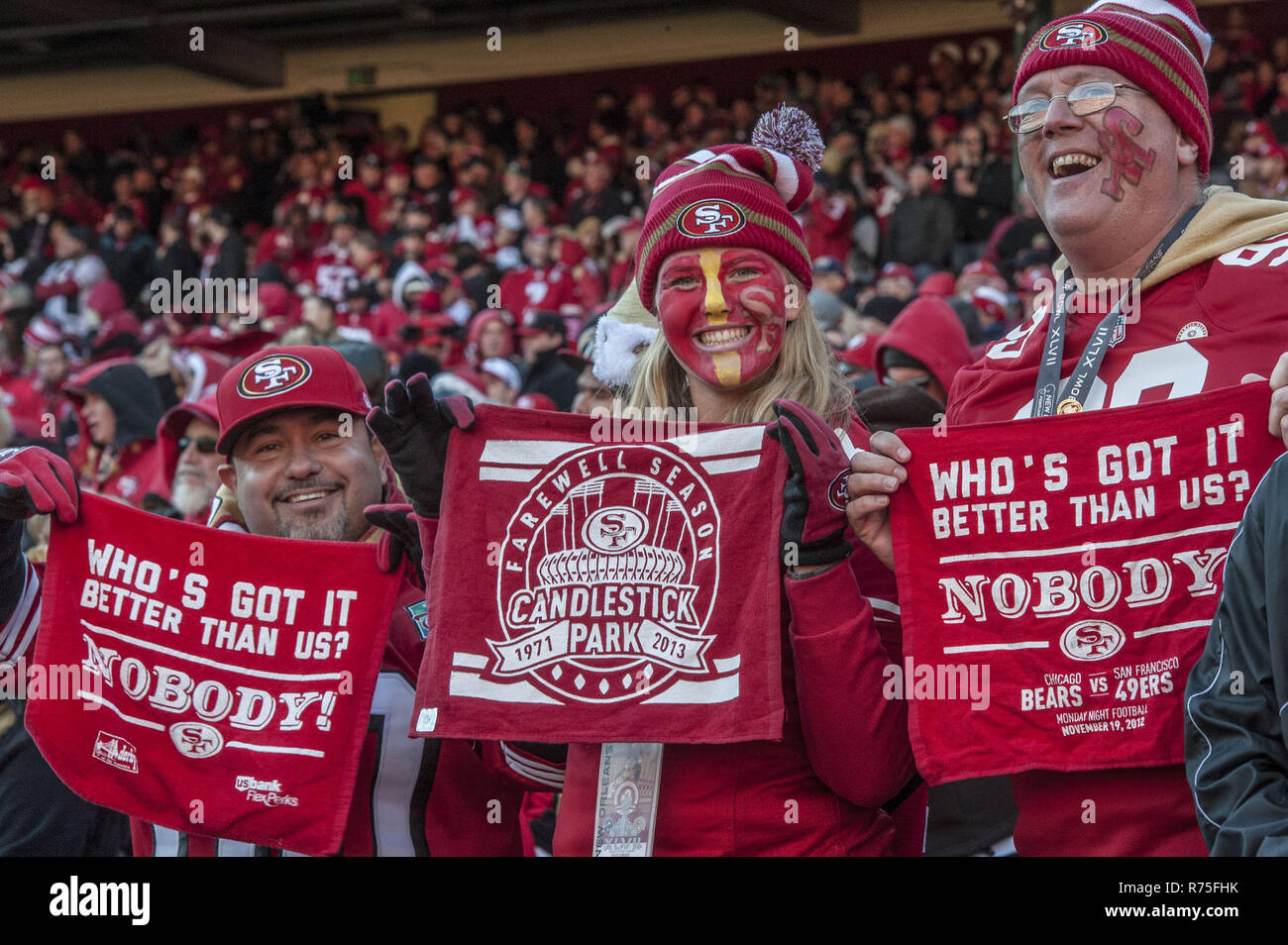 San francisco 49er fans hi-res stock photography and images - Alamy