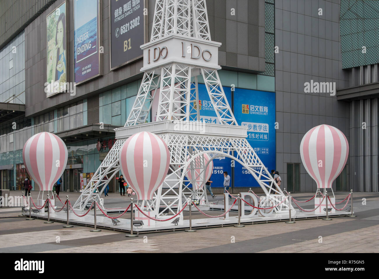 Shanghai, Shanghai, China. 8th Dec, 2018. Shanghai, CHINA-A 17-meter ...