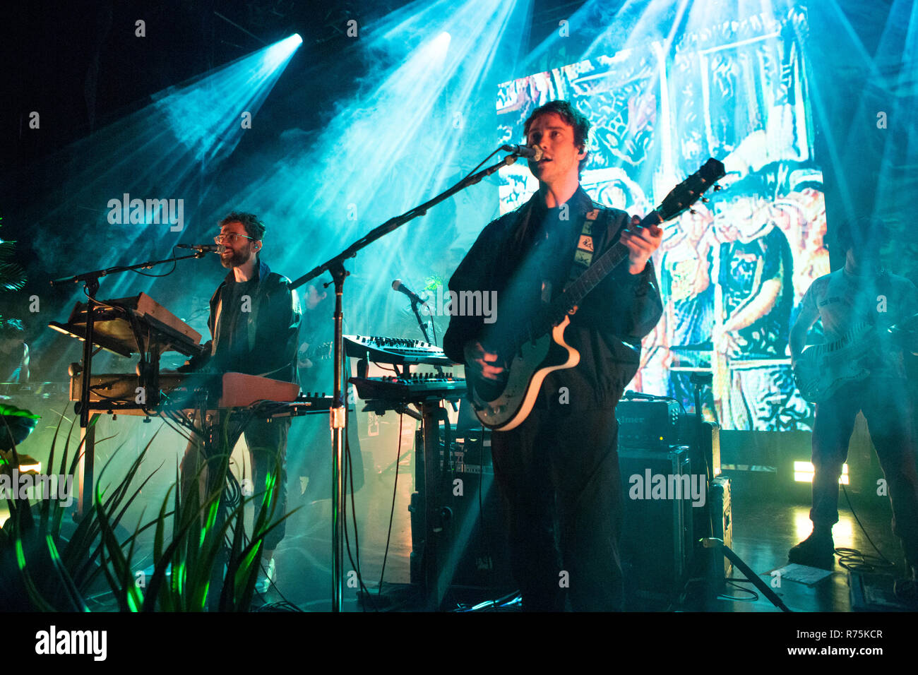 Benjamin goldwasser and andrew vanwyngarden hi-res stock photography ...
