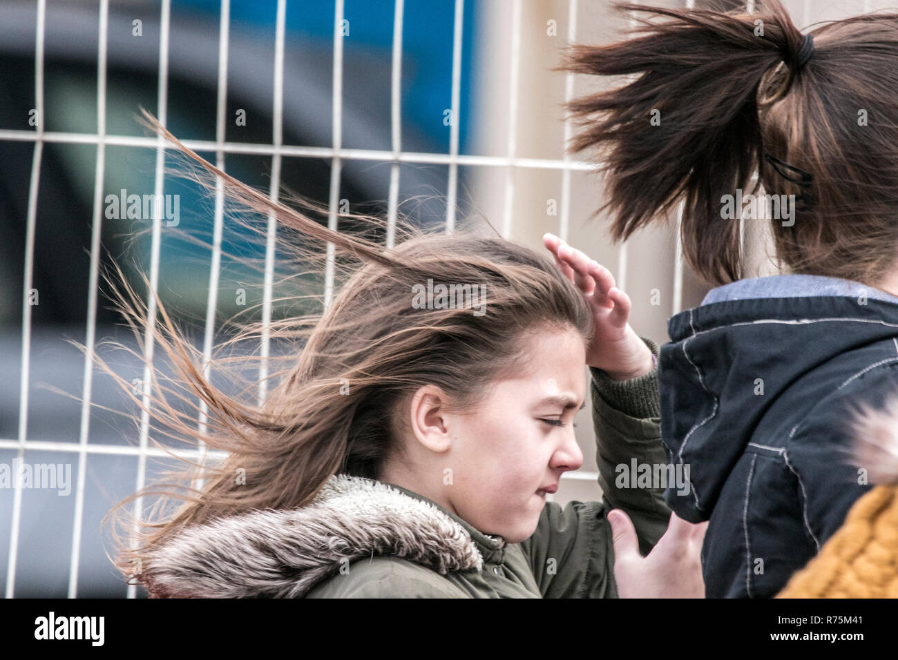 wind,hair,windswept,bad hair day,wind blown hair,long hair,female,face ...