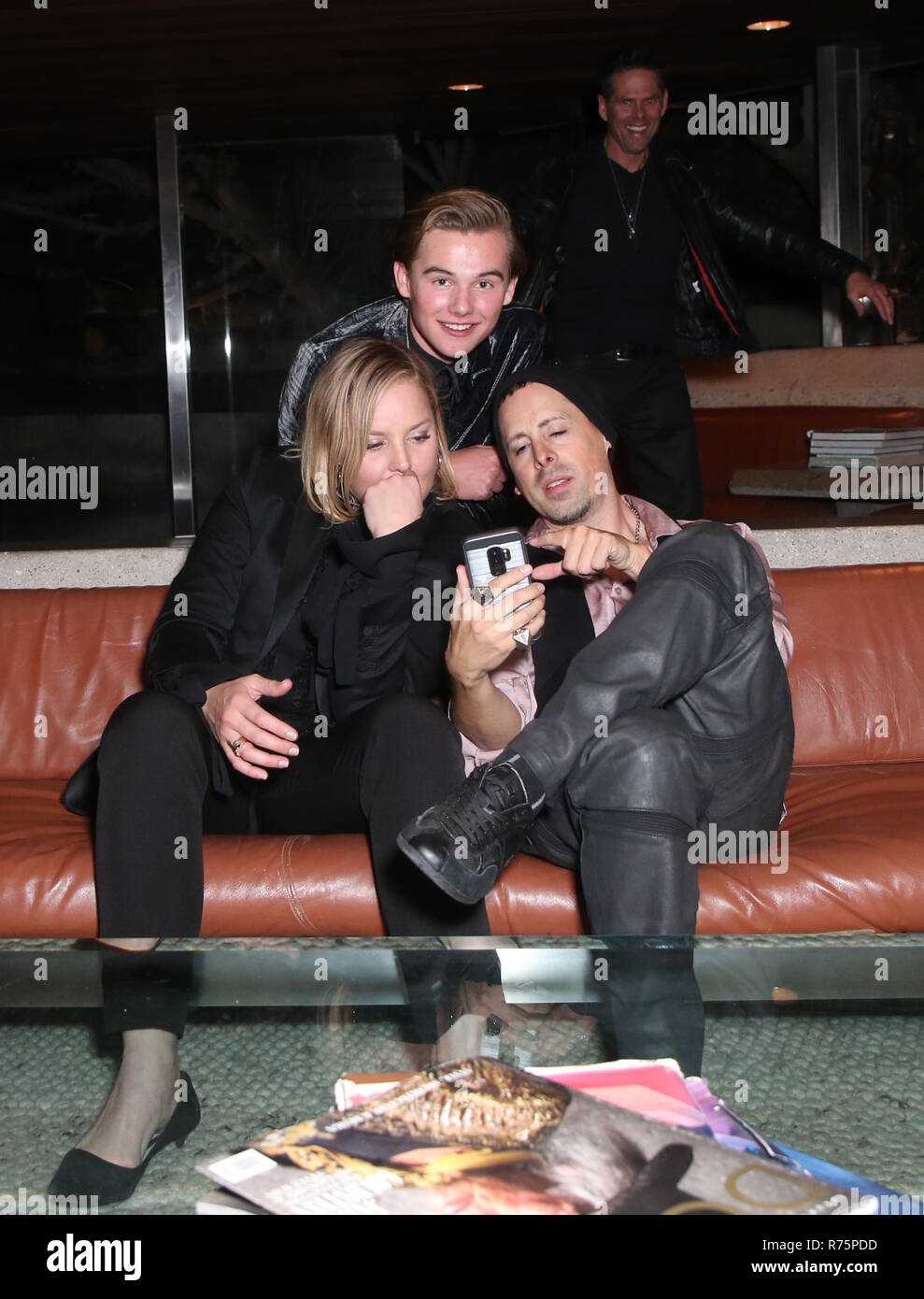 Beverly Hills, Ca. 7th Dec, 2018. Abbie Cornish, Garrett Wareing, Eddie ...