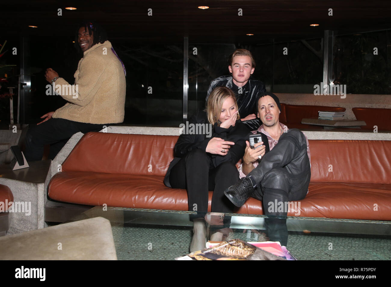 Beverly Hills, Ca. 7th Dec, 2018. Flying Lotus, Abbie Cornish, Garrett ...