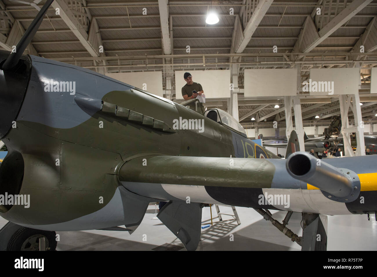 RAF Museum, London, UK. 8 December, 2018. To celebrate 100 years since ...