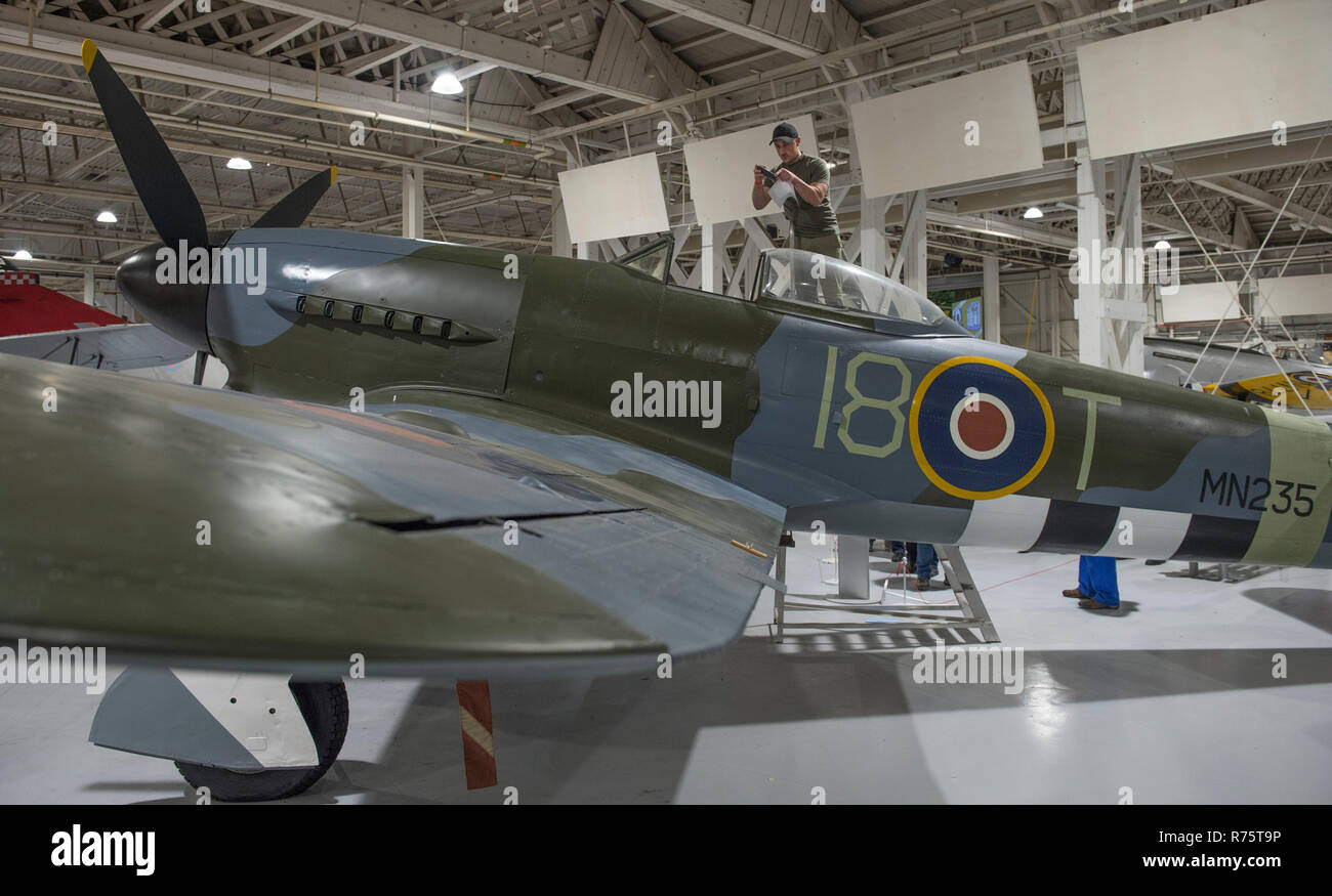 RAF Museum, London, UK. 8 December, 2018. To celebrate 100 years since ...