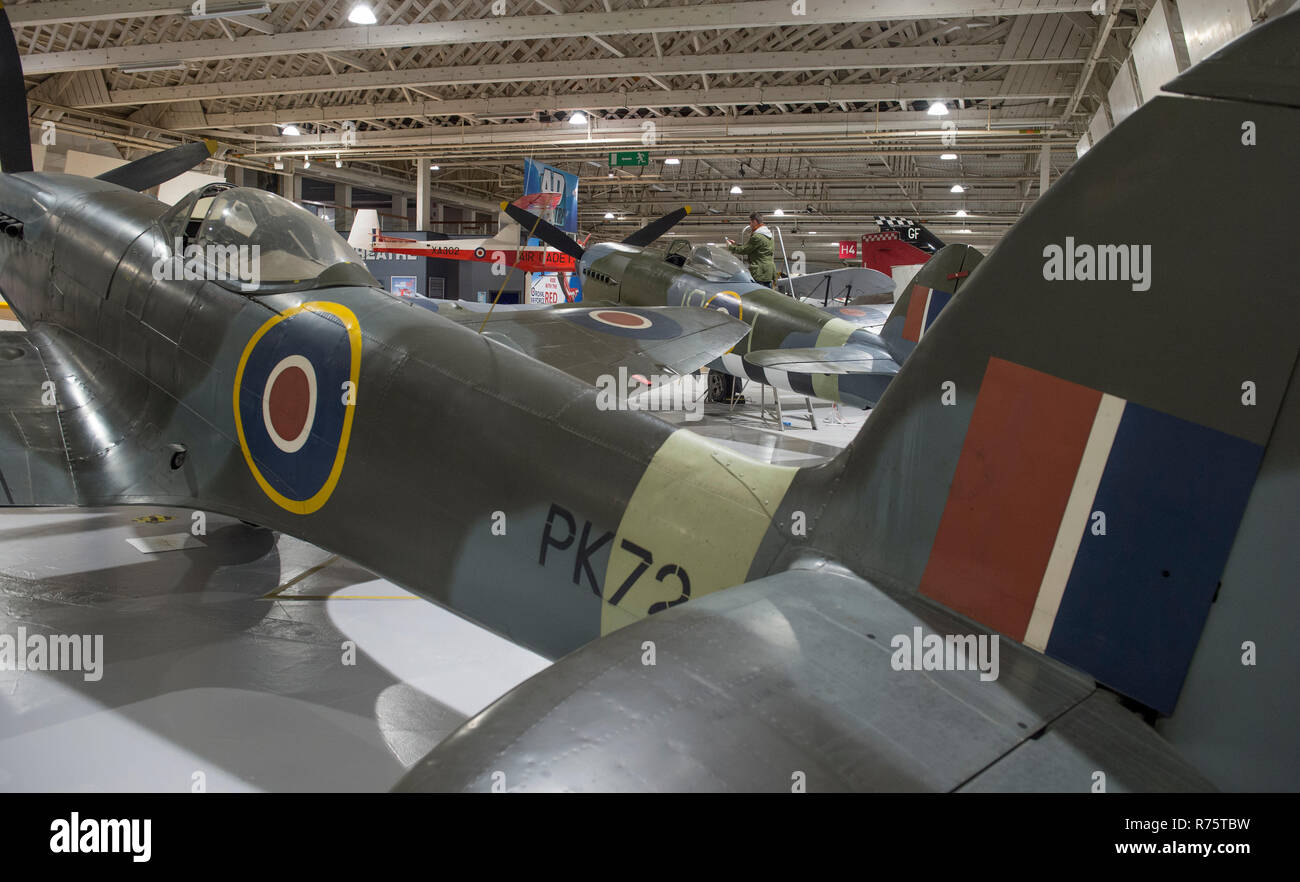 RAF Museum, London, UK. 8 December, 2018. To celebrate 100 years since ...