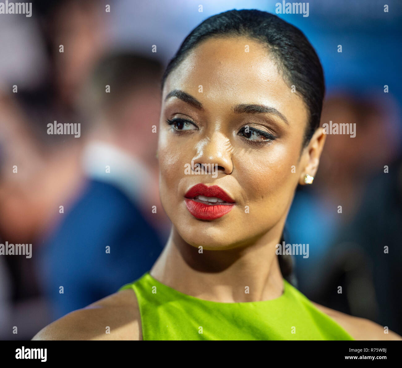 London, UK. Tessa Thompson at Creed 2 UK Premiere at the BFI Imax ...