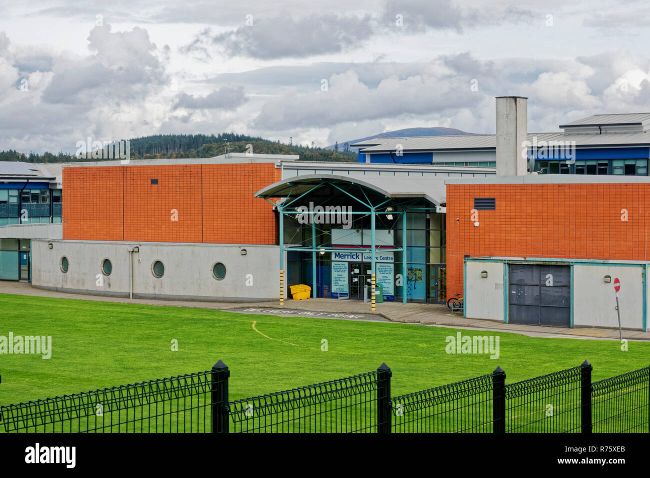 The Merrick Leisure Centre and swimming pool in Newton Stewart ...