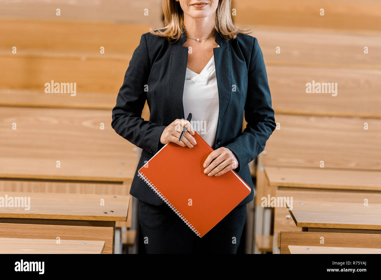 Female university professor classroom hi-res stock photography and ...
