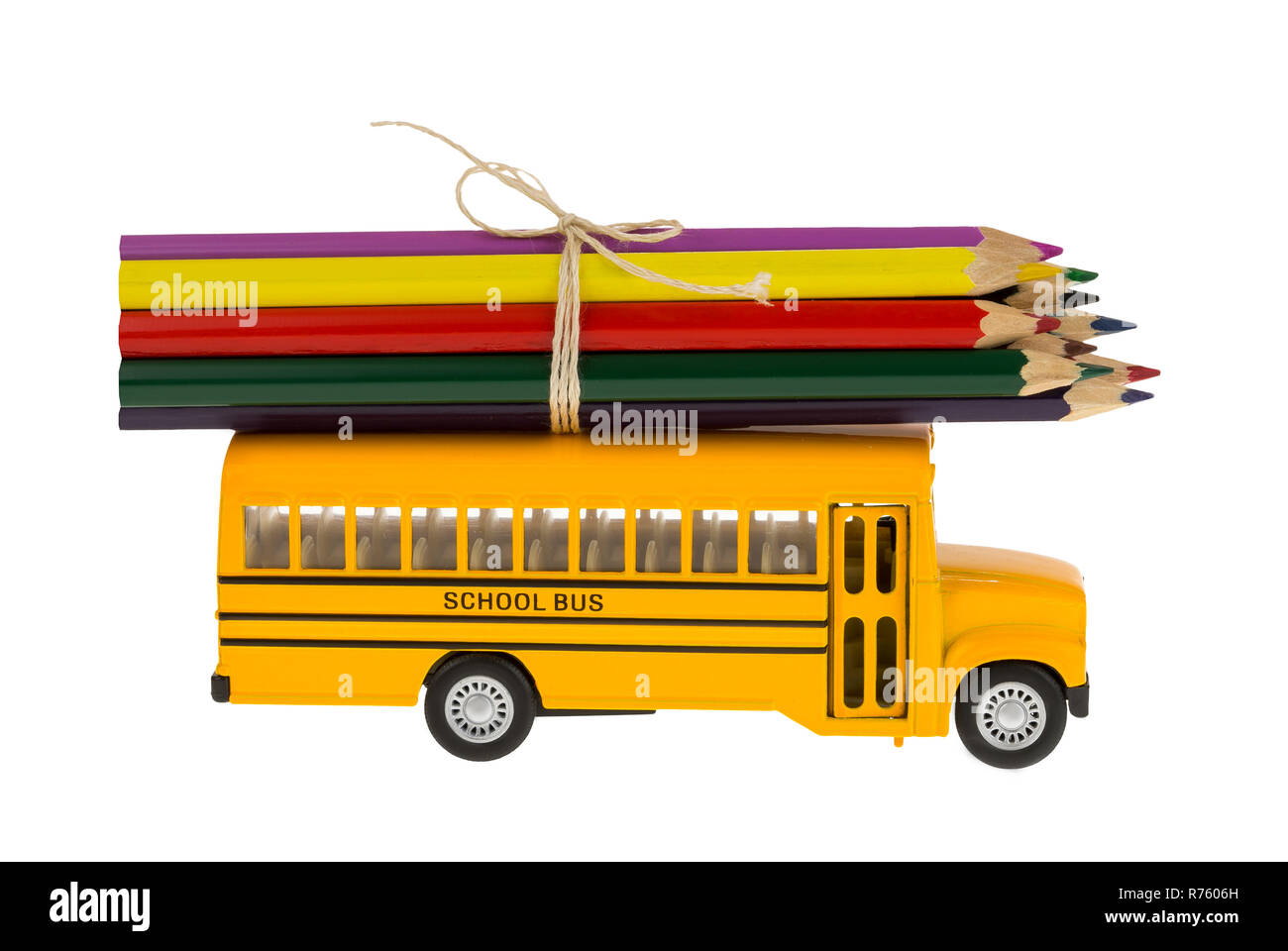 Little yellow bus hi-res stock photography and images - Alamy