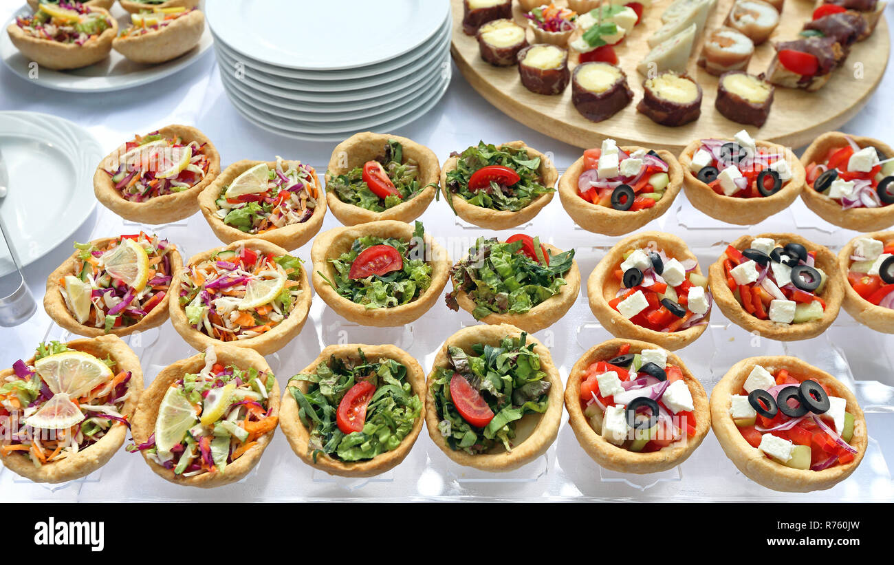 French party canapes hi-res stock photography and images - Alamy