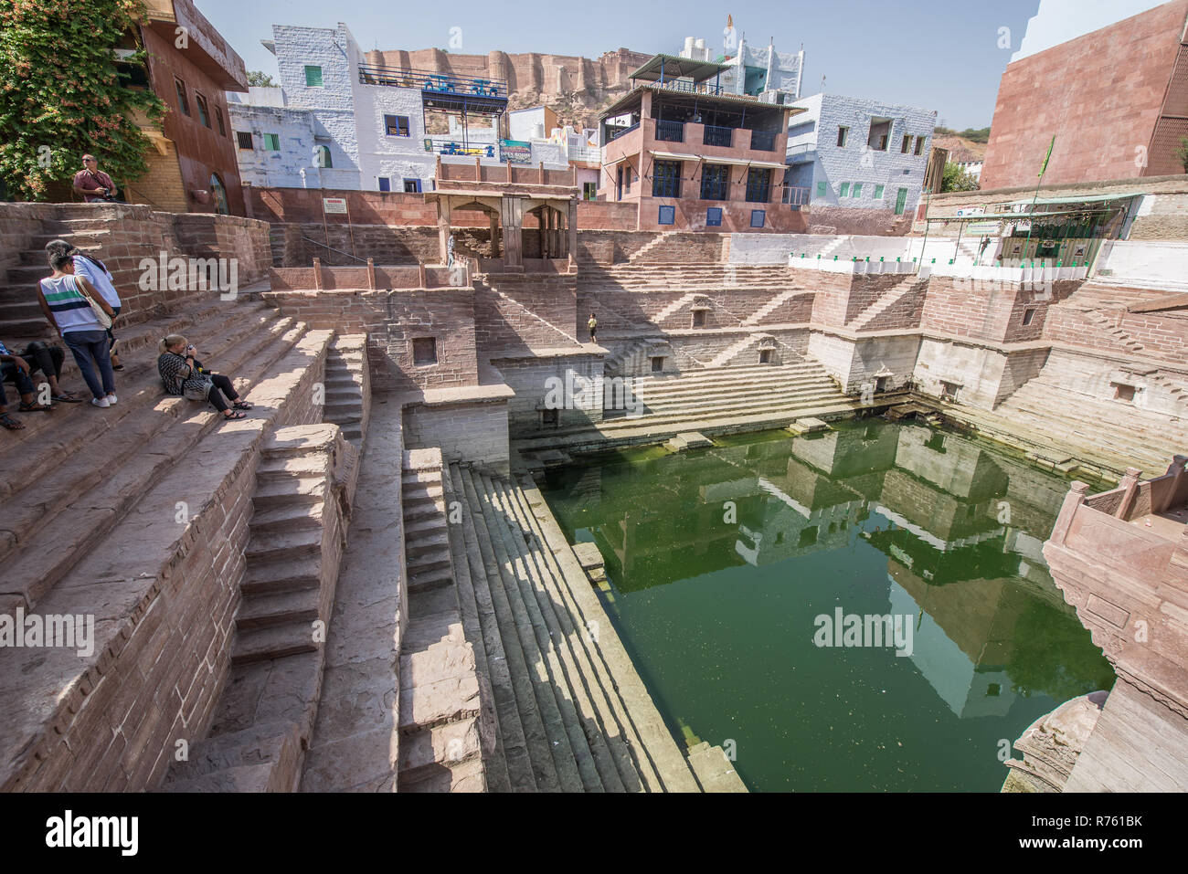 Traditional stepwell hi-res stock photography and images - Alamy