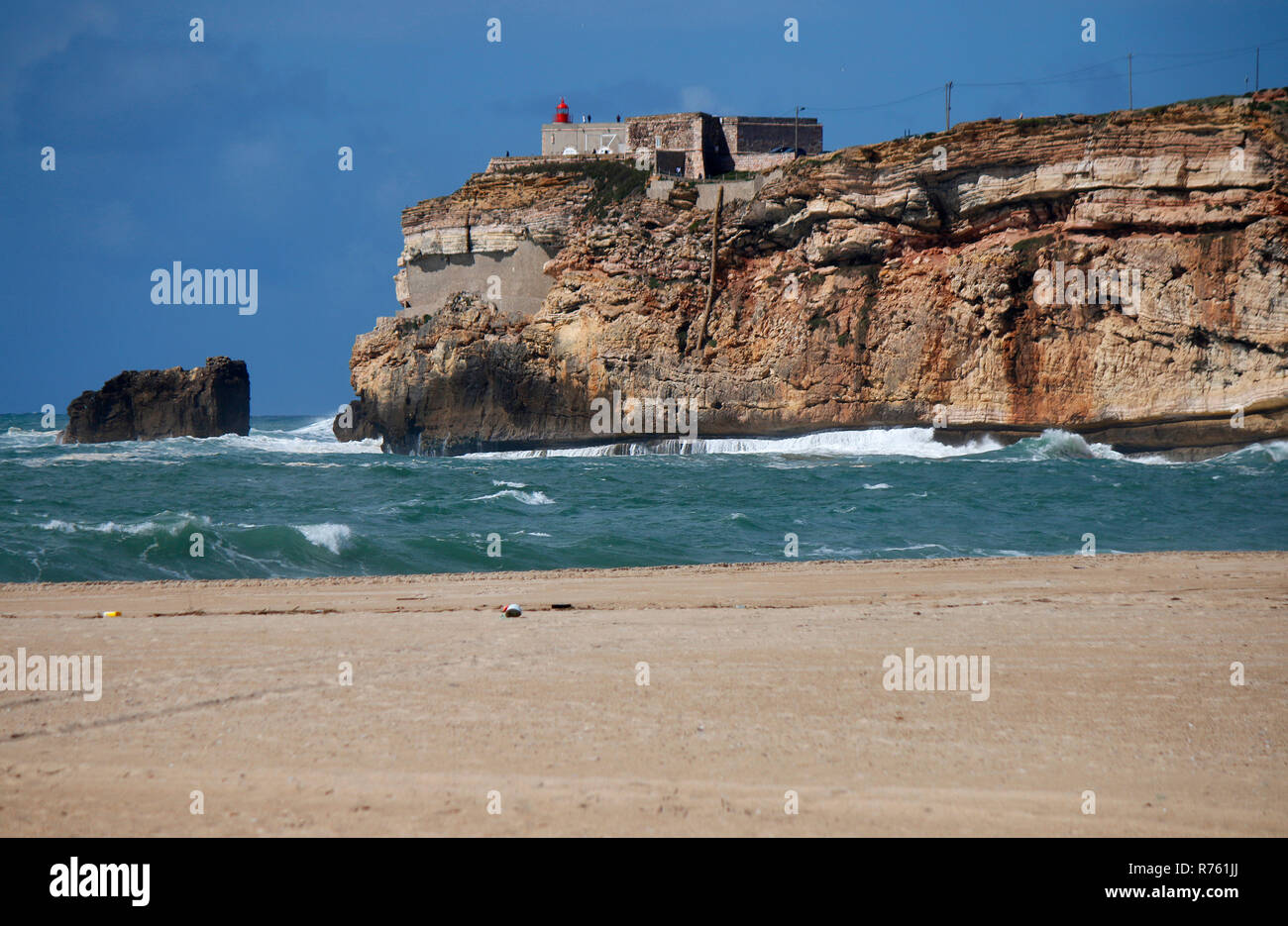Leuchtturm nazare hi-res stock photography and images - Alamy