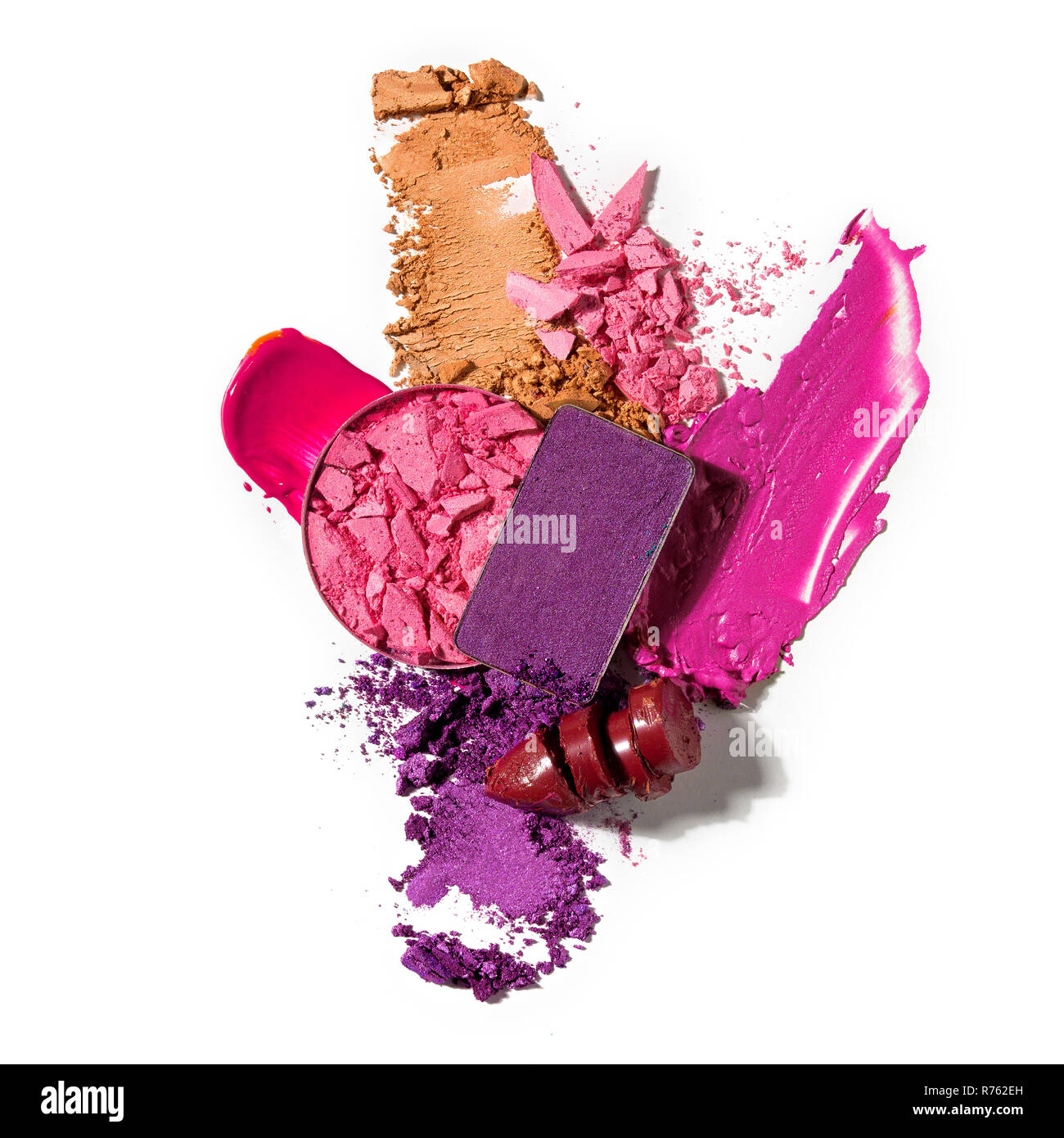 Woman testing cosmetic products hi-res stock photography and images - Alamy