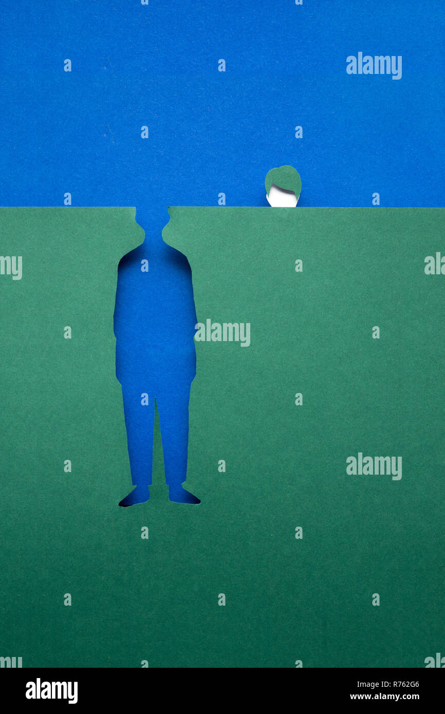 Lost the head Stock Photo - Alamy