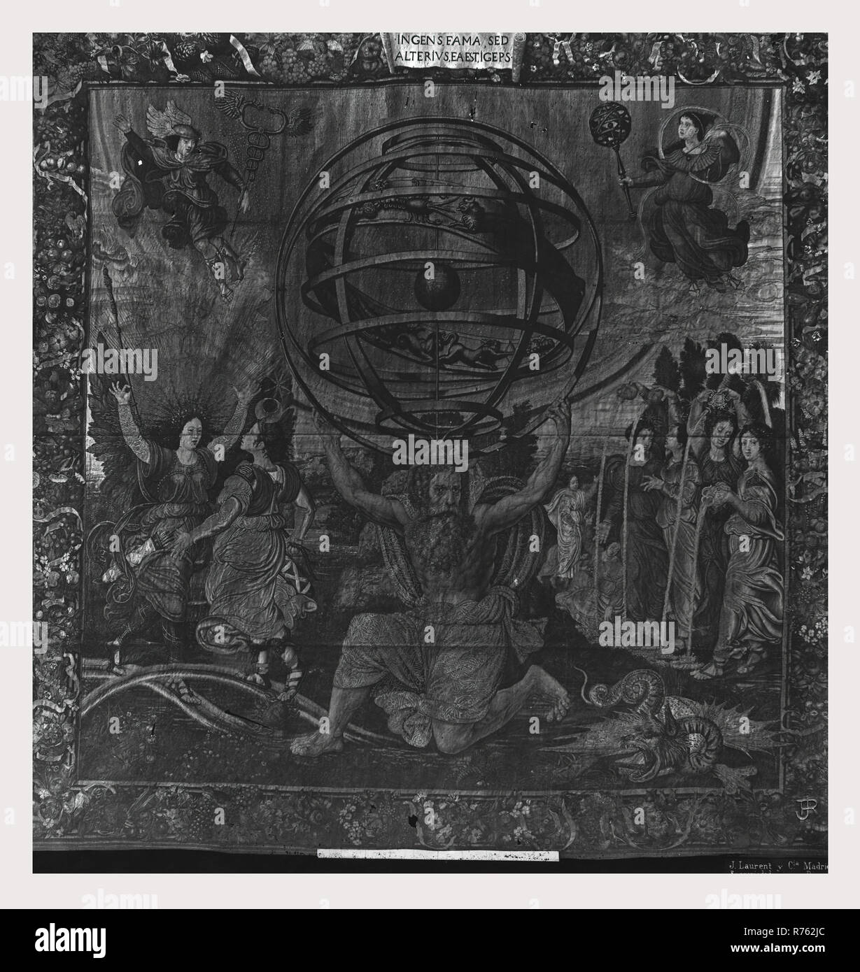 Atlas supporting hi-res stock photography and images - Alamy