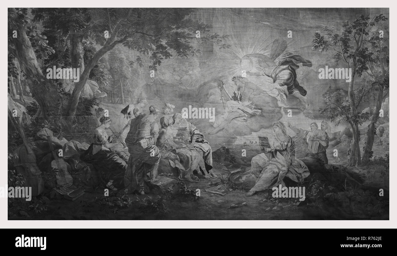 Apollo and Muses Stock Photo - Alamy