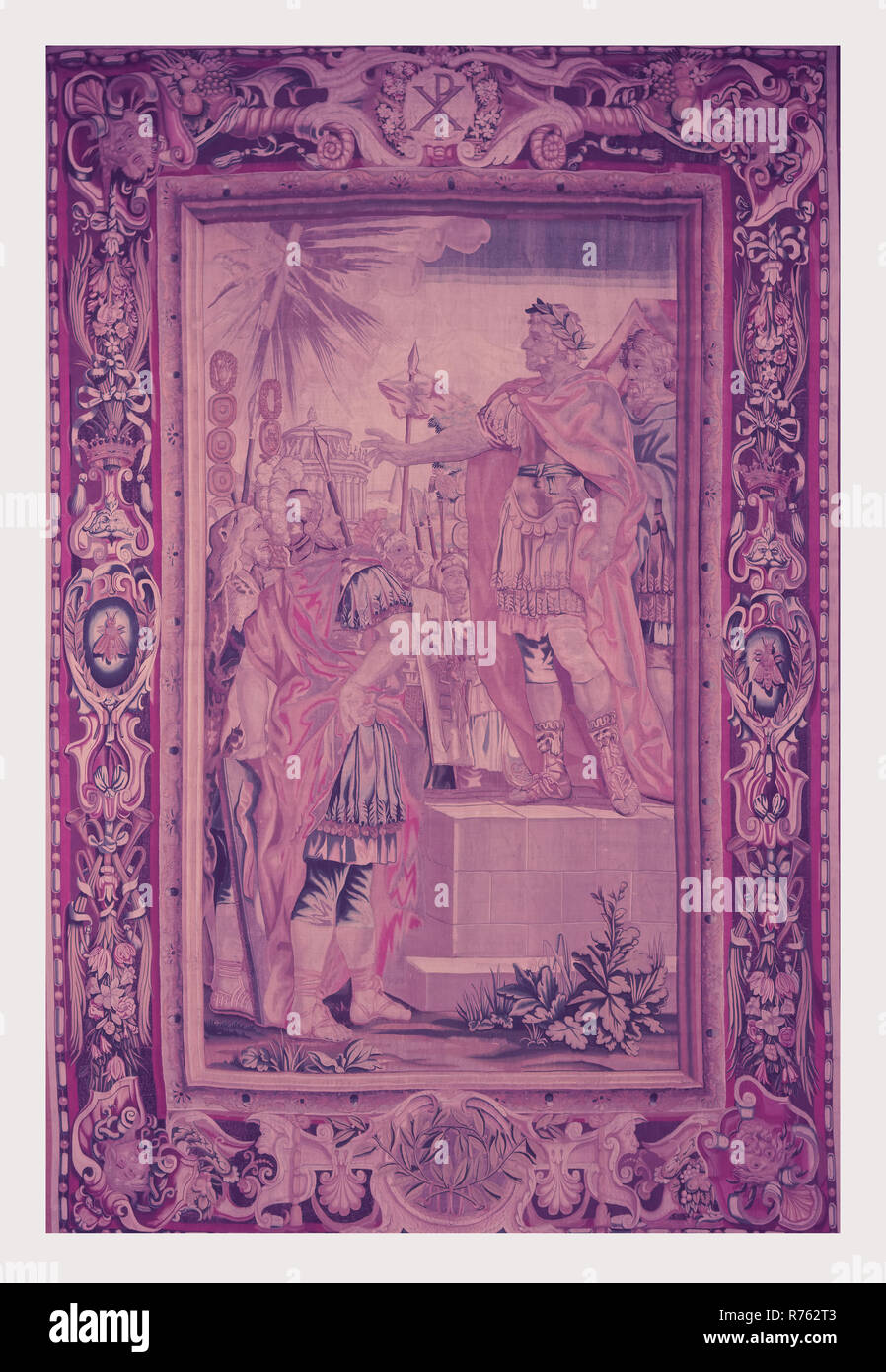 Apparition of the Cross Stock Photo - Alamy