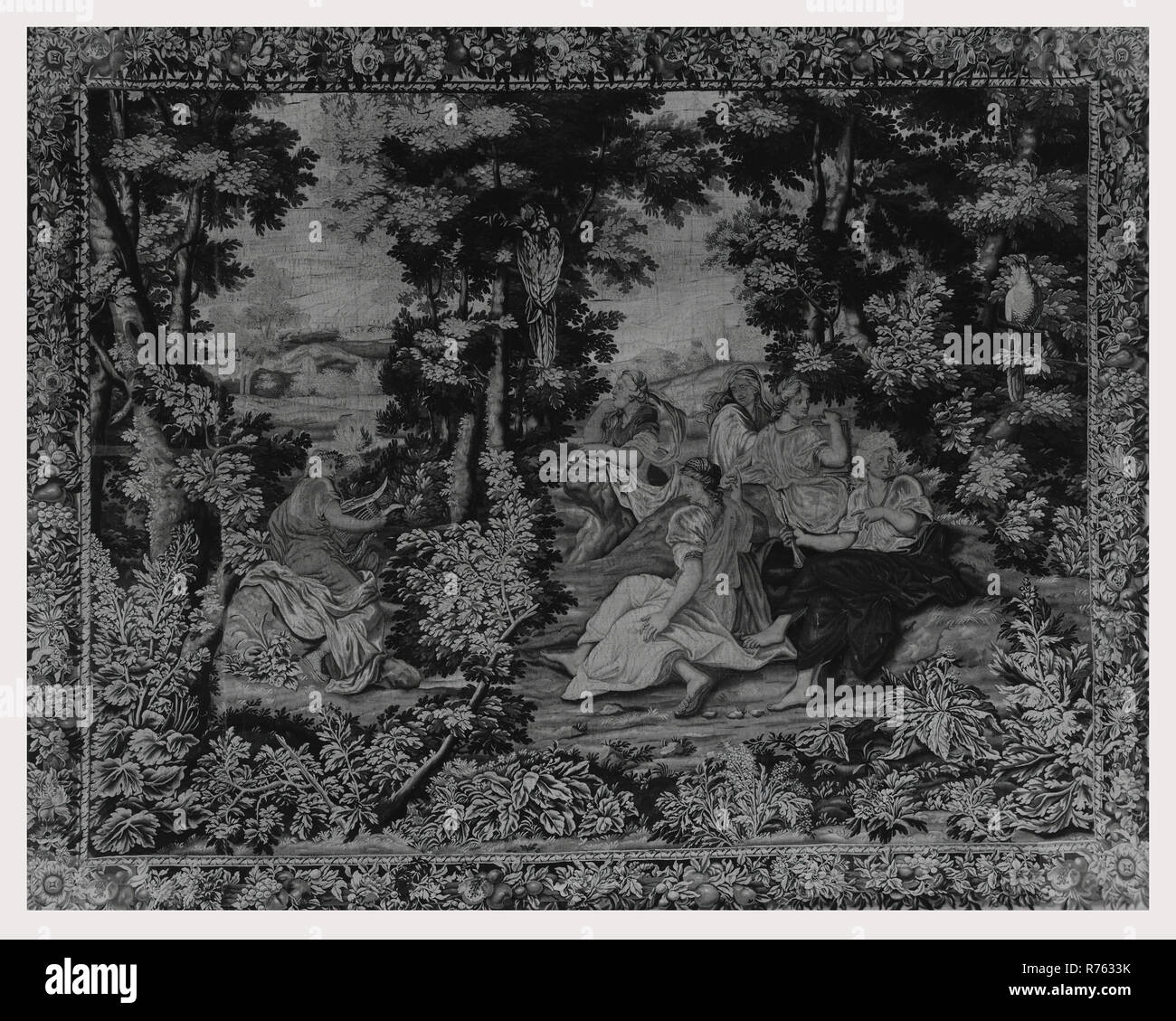 Apollo and Muses Stock Photo - Alamy